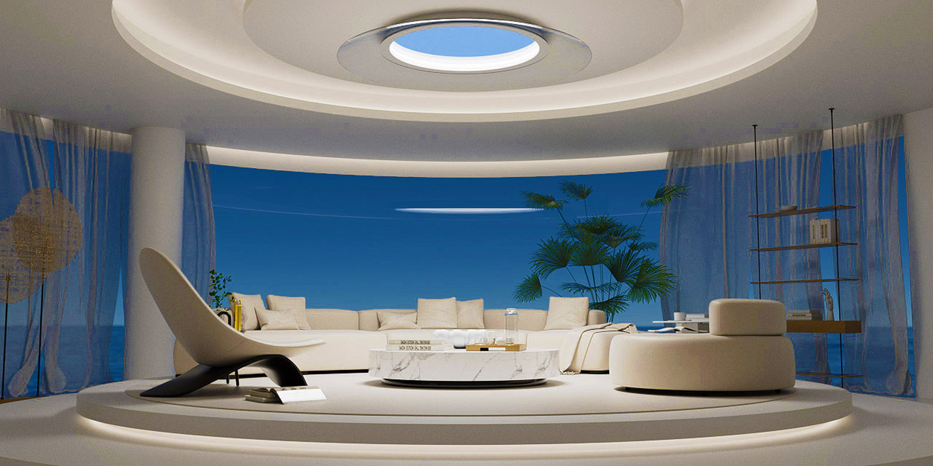 Yuer Skylight Việt Nam. Công nghệ bầu trời nhân tạo với ánh sáng tự nhiên